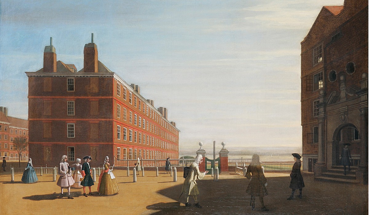 A-view-of-the-North-End-of-Paper-Buildings-circa-1750 | The Inner Temple